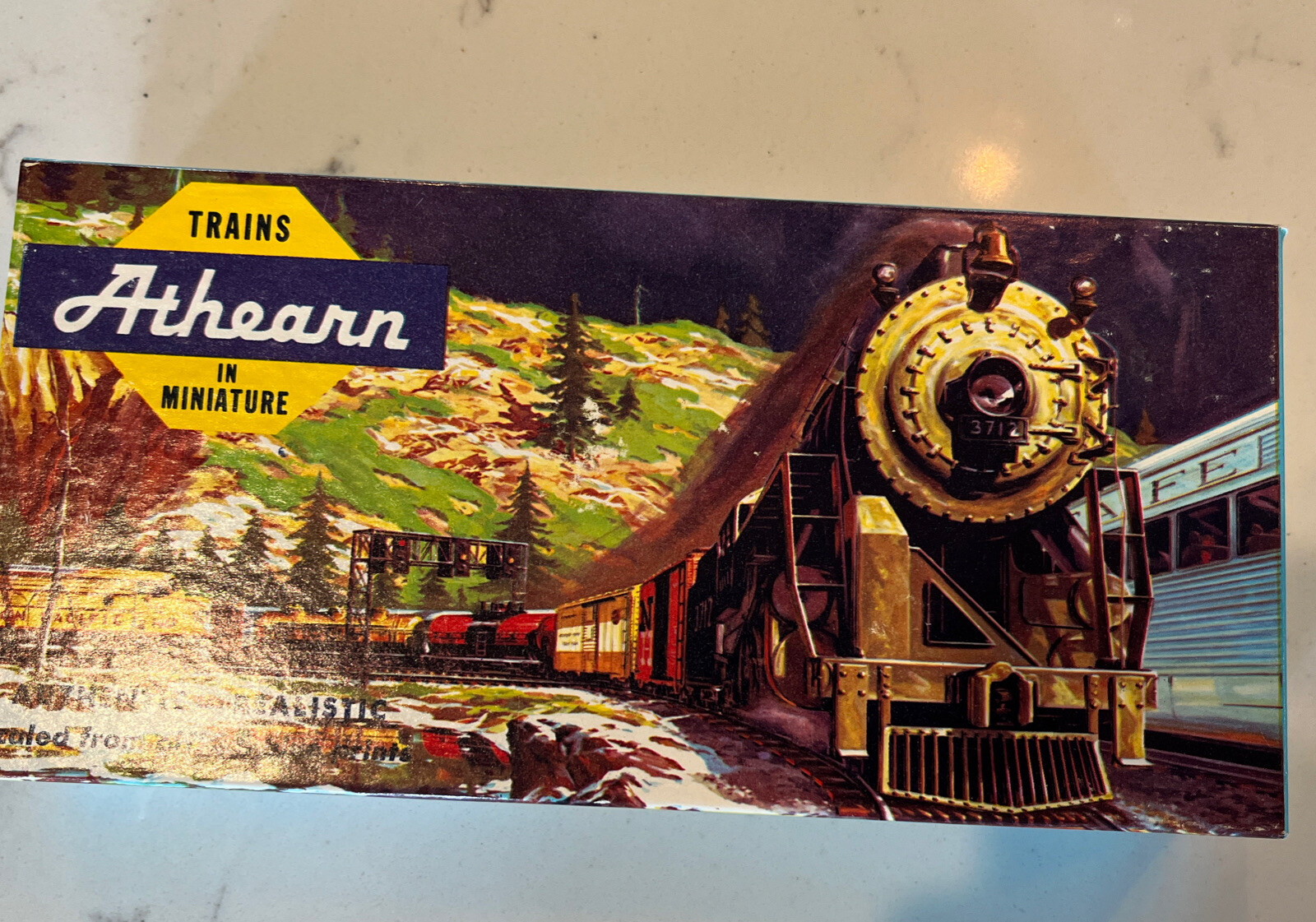 HO Scale Train Athearn Kit 5020 40' Reefer ATSF Grand Canyon | eBay