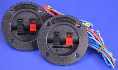 2 Infinity SM-65 Two-Way Speaker Crossover Network & Spring Jacks | eBay