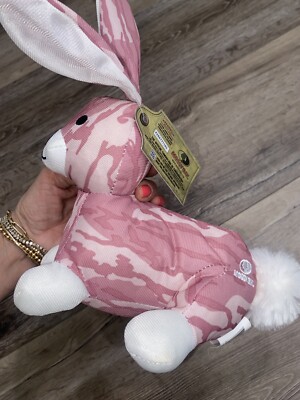 Mossy Oak Camouflage Bunny Rabbit Plush Toy Pink Camo NWT FREE SHIPPING ...