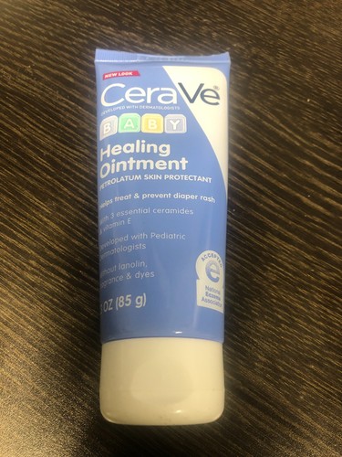 CeraVe Diaper Rash Cream Baby Healing Ointment 3 oz. EXP. 10/24 ...
