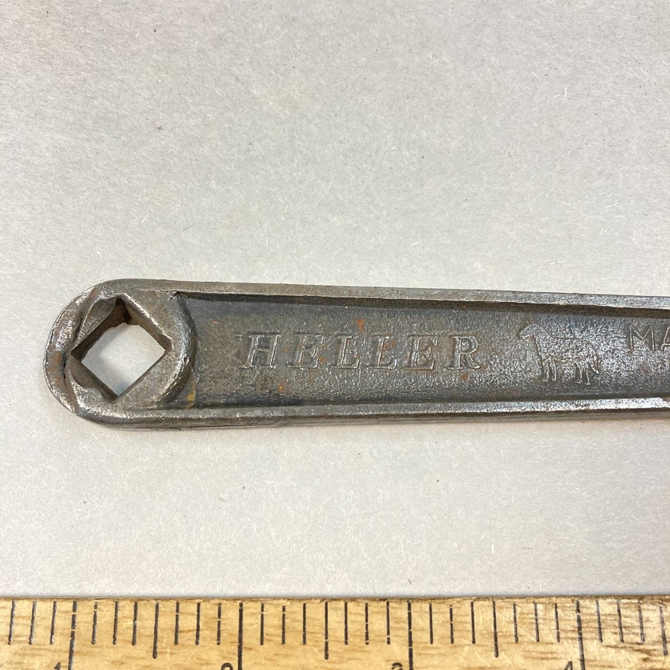 Vintage Heller Pipe Wrench Masterwrench Adjustable Horse Logo 10" USA ...