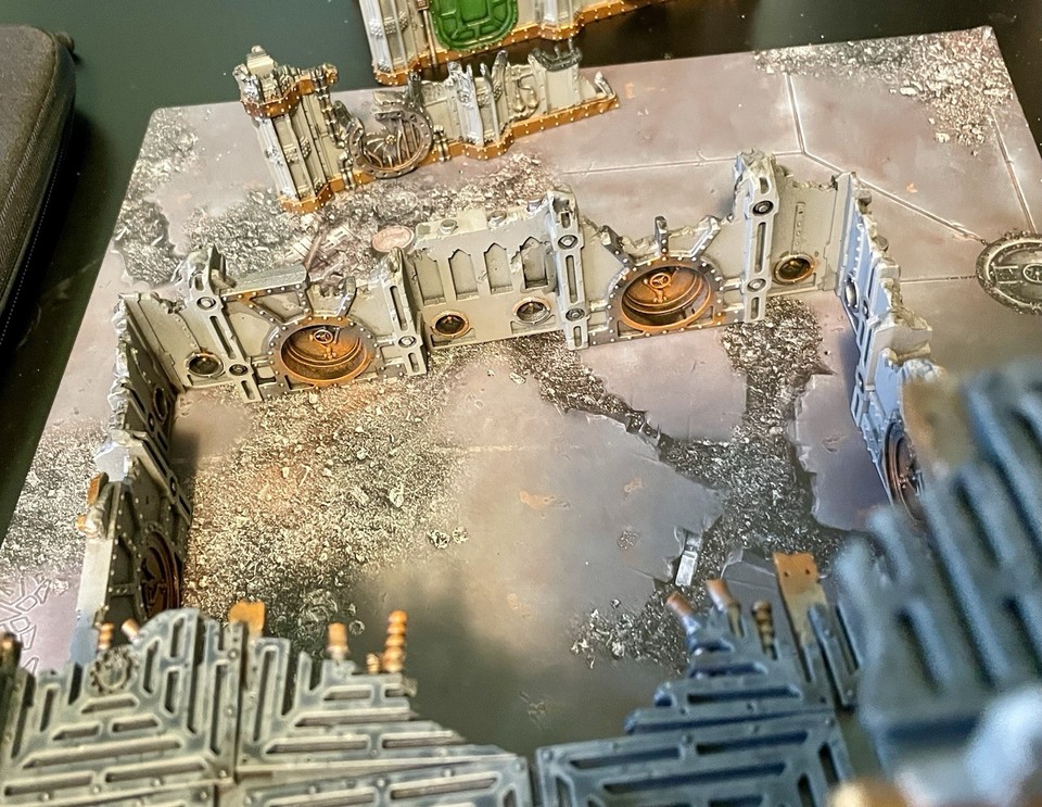 Kill Team Hivestorm Volkus Terrain and Board Assembled and Painted ...