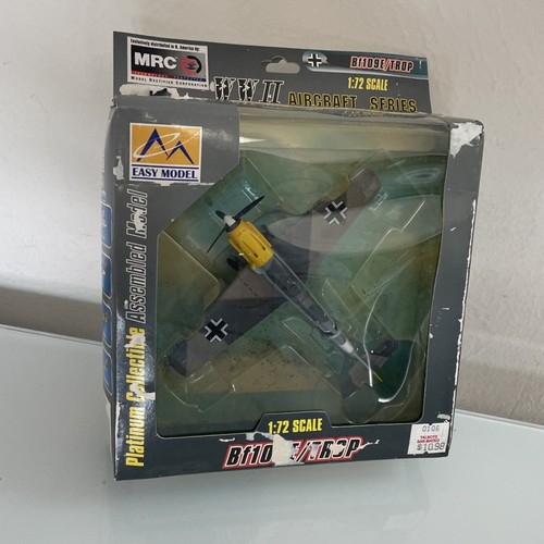 MRC Easy Model 37276 -7/JG26 Messerschmitt Bf 109E WWII Model Plane 1/ ...