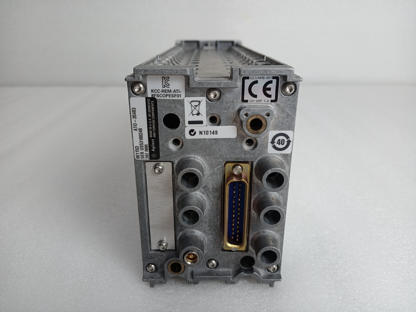 Keysight 86115D Multiple Optical Port Module 20 GHz BW Opt. 282 IRC for ...