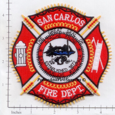 Arizona - San Carlos AZ Fire Dept Patch | eBay