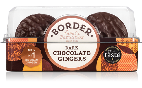 Border Biscuits - Dark Chocolate Ginger 14 x 150g 652655001156 | eBay