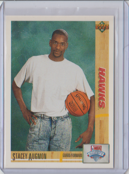 1991-92 Upper Deck Rookie Card #5 Stacey Augmon Atlanta Hawks | eBay