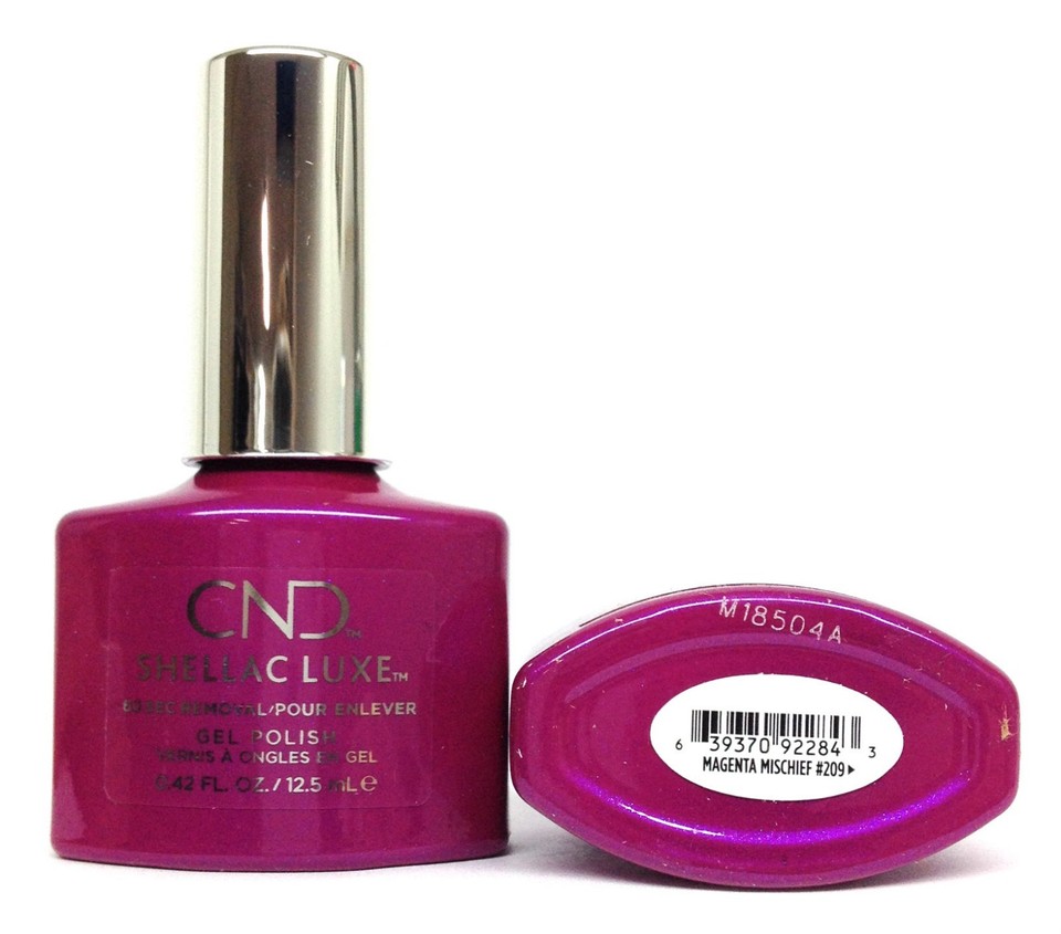 CND SHELLAC LUXE .42oz/12.5ml - 65 Colors, 15 Exclusive, 1 Top - Pick ...