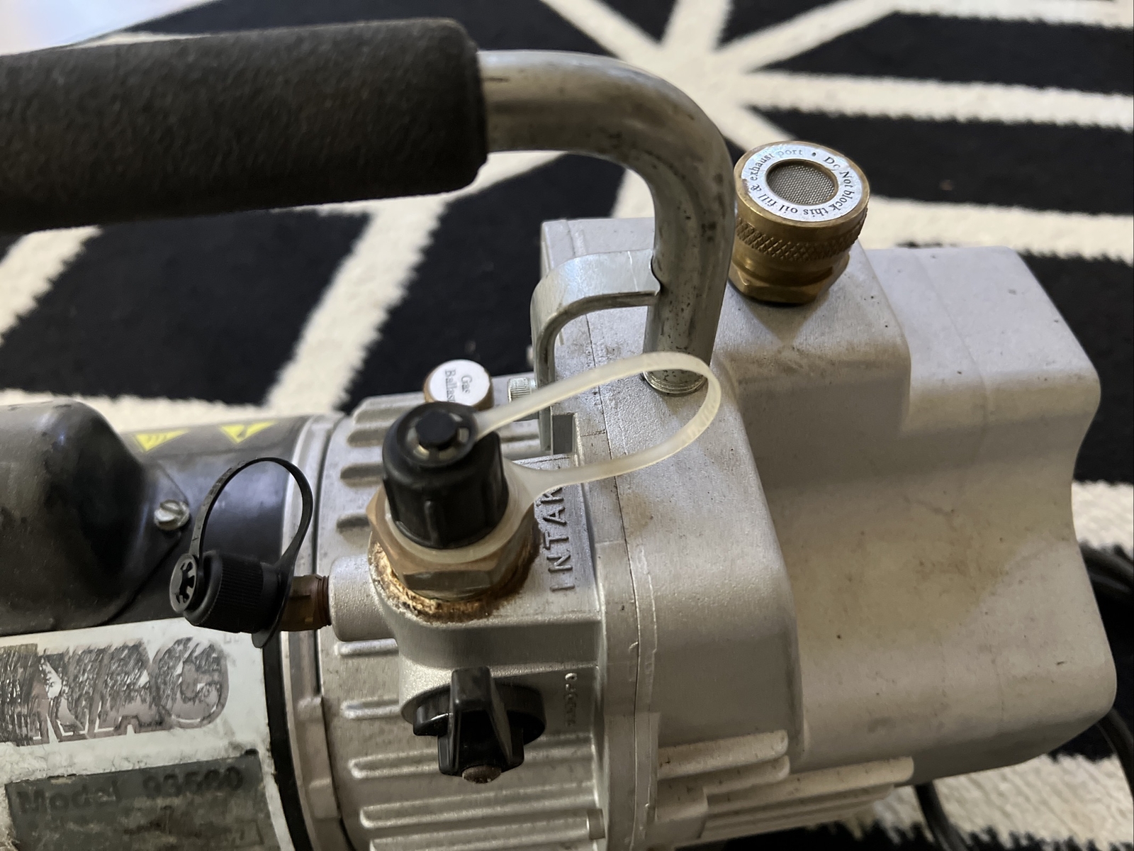 Yellow Jacket 93560 SuperEvac 6 CFM VAC Pump 686800935607| eBay