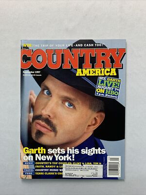 Country America Magazine September 1997 ~ Garth Brooks | eBay