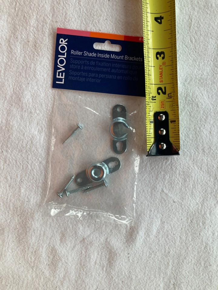 Levolor 43244 Window Frame Roller Shade Mount Brackets | eBay