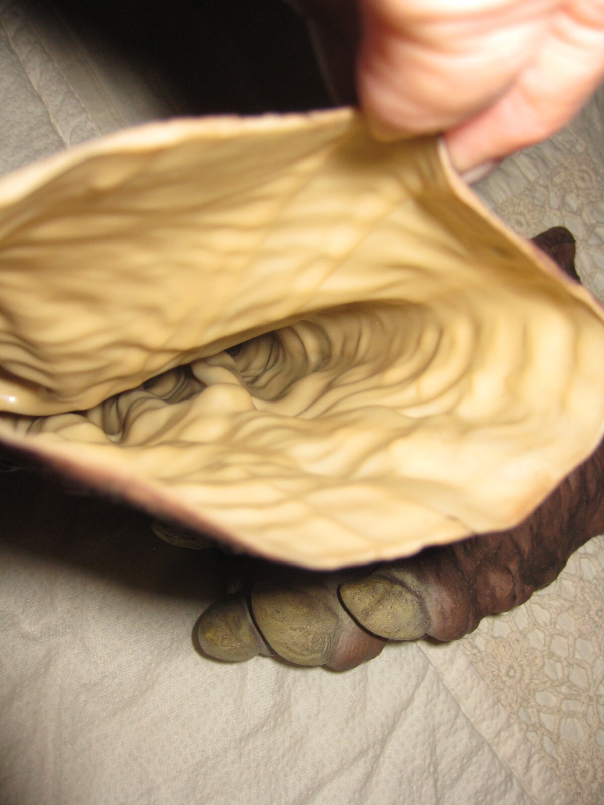 BROWN MONSTER HANDS LATEX RUBBER COSTUME CLAWS - Gem