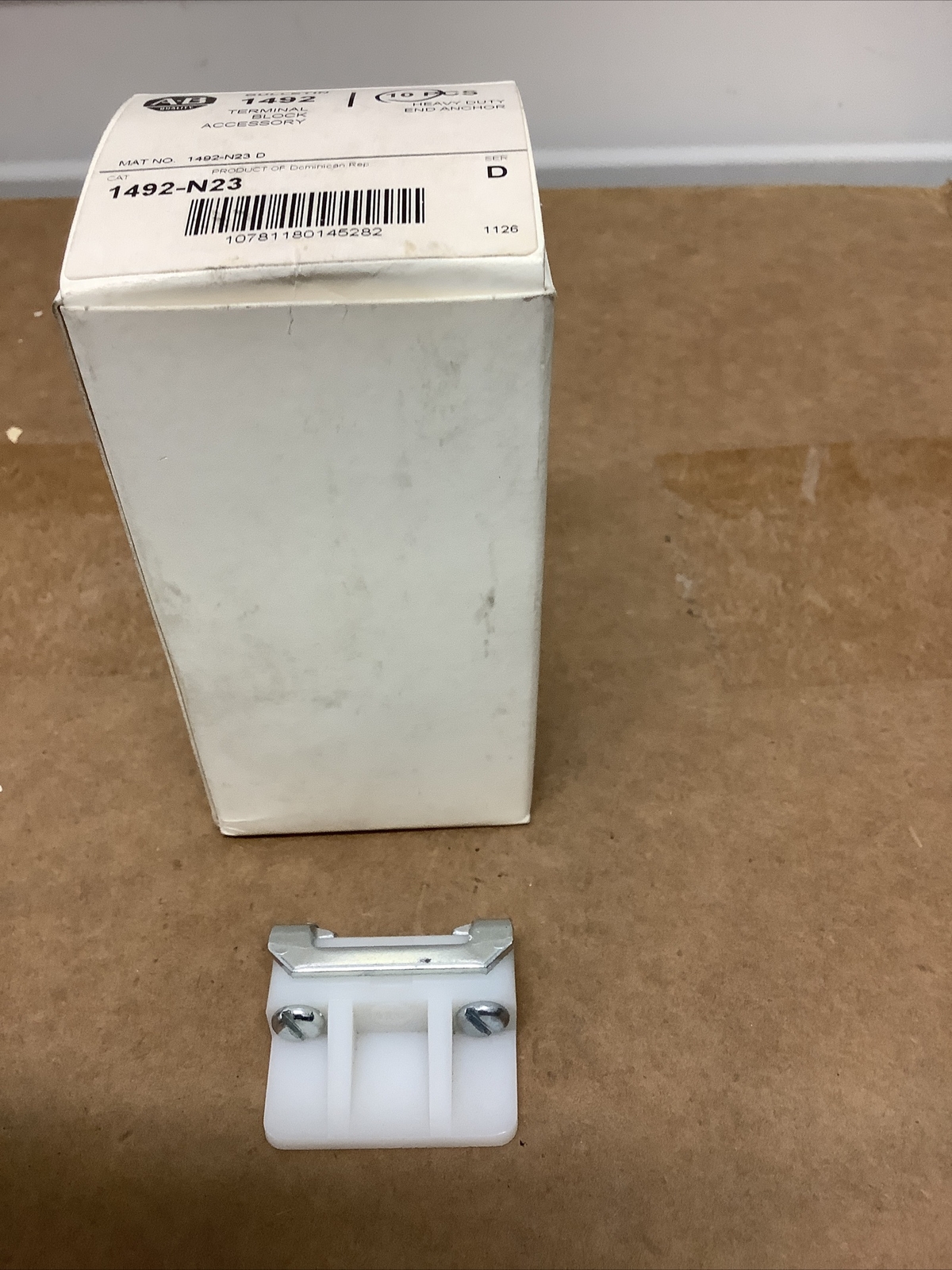 Allen Bradley End Anchors 1492-N23 | eBay