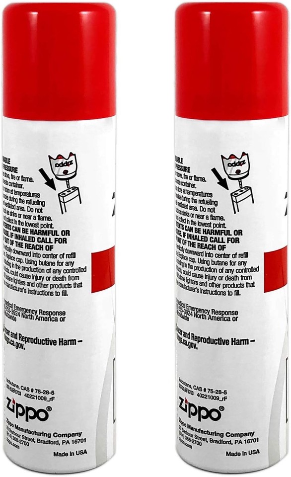 Zippo Butane Fuel Refill – Premium High-Purity for Lighters, Torches ...