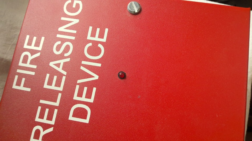 2975-9227 fIRE RELEASE DEVICE MCABNET ASSEMBLY RED 6'X8'X4' dEEP | eBay