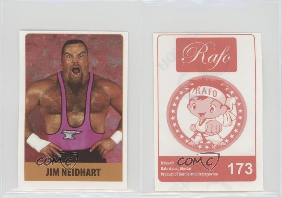 2008 Rafo Wrestling Keceri Stickers Jim Neidhart #173 0w6 | eBay