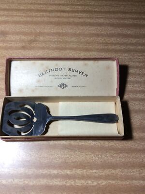 Apex Beetroot Server Sterling Silver Plated Nickel Silver Made ...