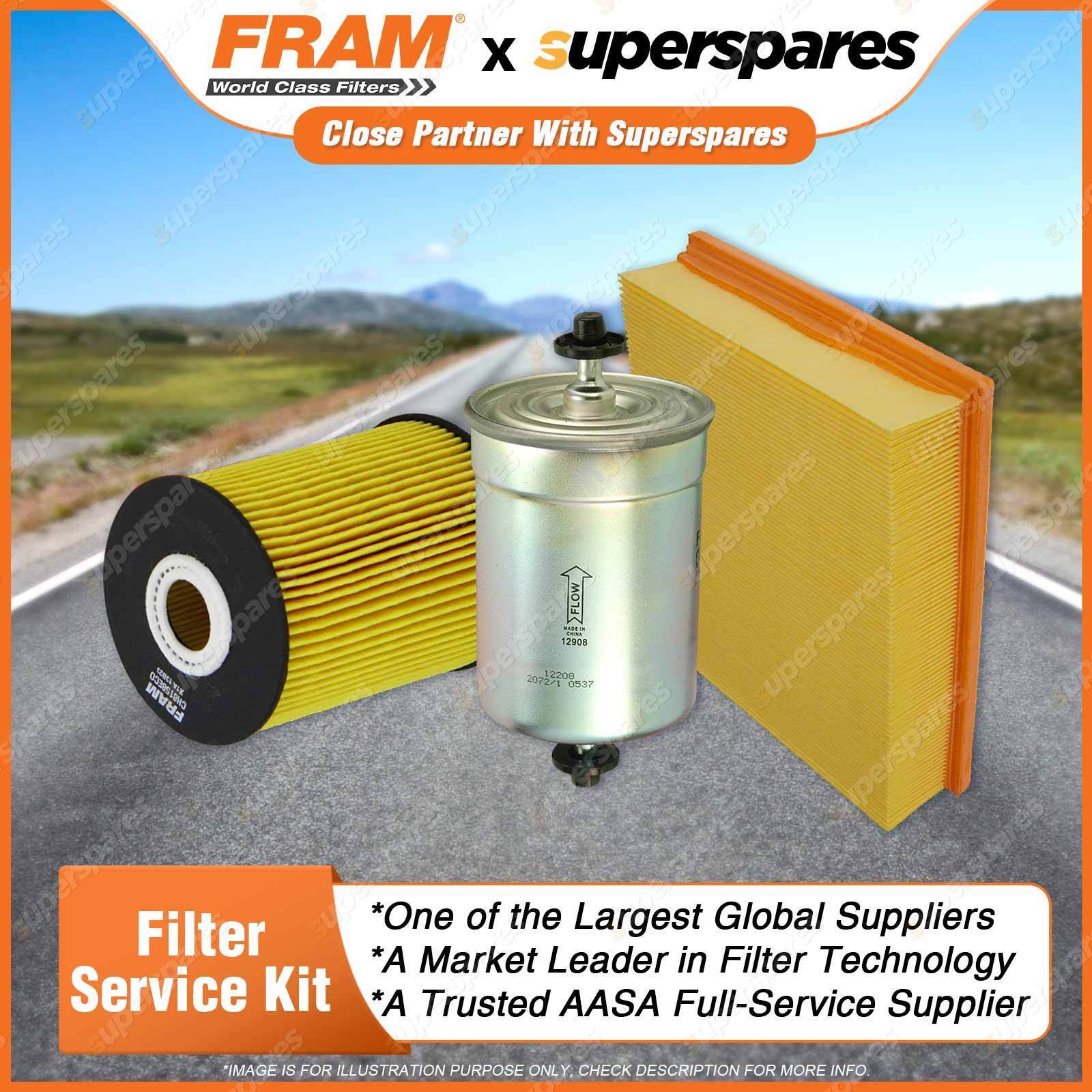 Fram Filter Service Kit Oil Air Fuel for Volkswagen Passat 3B 11/2002 ...