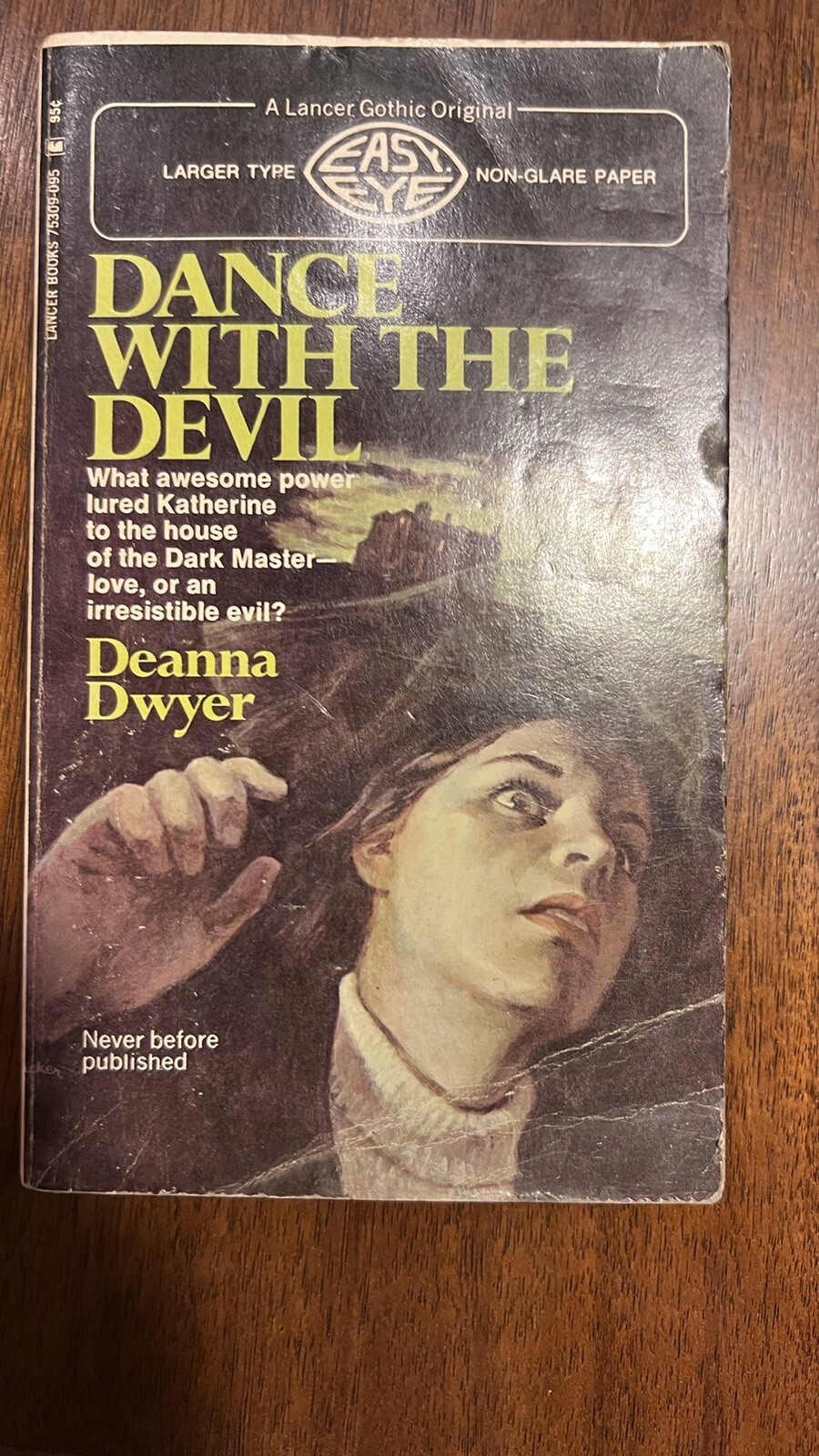 Deanna Dwyer (DEAN KOONTZ) *RARE TRUE 1ST ED.!* DANCE WITH THE DEVIL LANCER 1972 | eBay