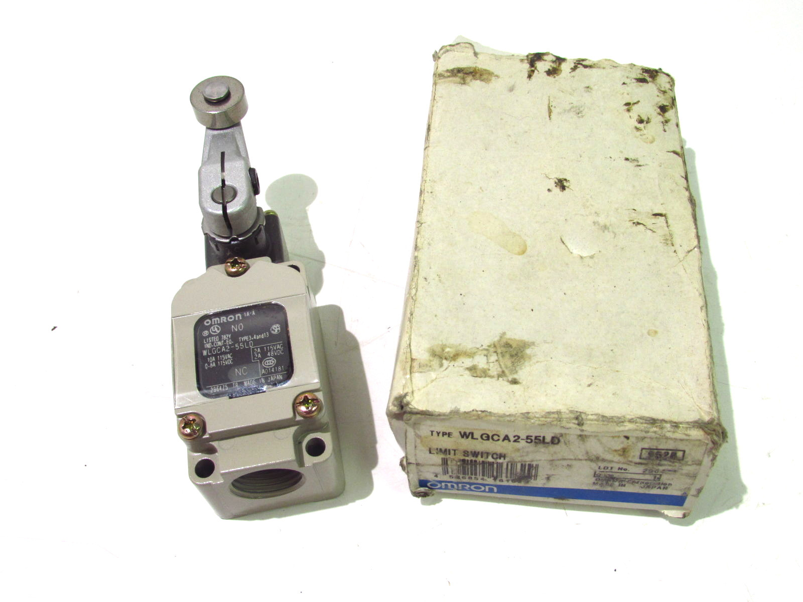 OMRON WLGCA2-55LD LIMIT SWITCH 115VAC/10A 115VDC/0-8A **NIB** | eBay