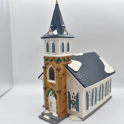 Department 56 Wedding Chapel 54640 Original Snow Village 1994 with Box ...