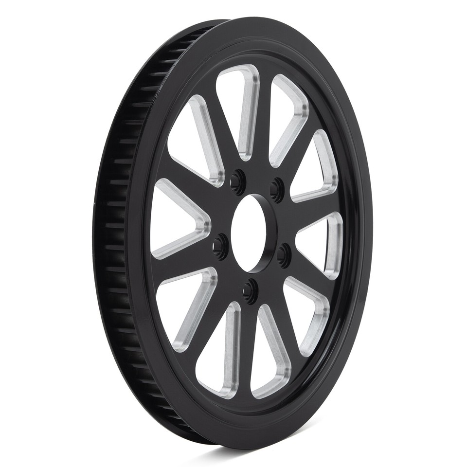 66 Tooth 24mm Spoke Rear Pulley for Harley Softail Fatboy Heritage ...