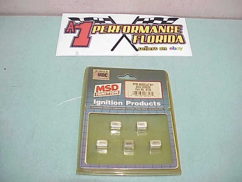 5 MSD 6000 6000 6200 6600 6800 RPM Rev Limiter Module Chips | eBay