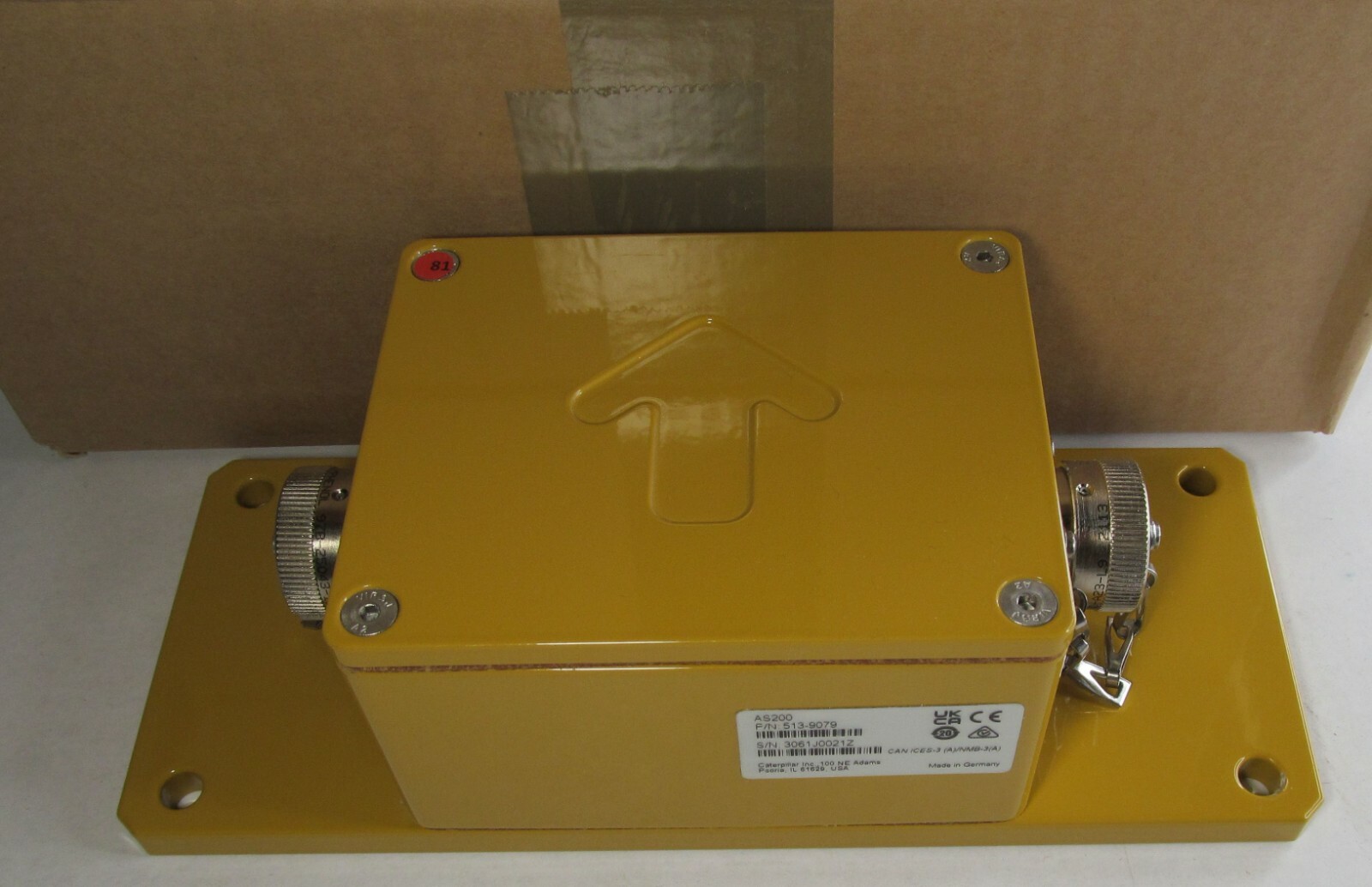 CAT/ CATERPILLAR 513-9079 AS200 ANGLE/ SLOPE SENSOR FOR GRADE CONTROL ...