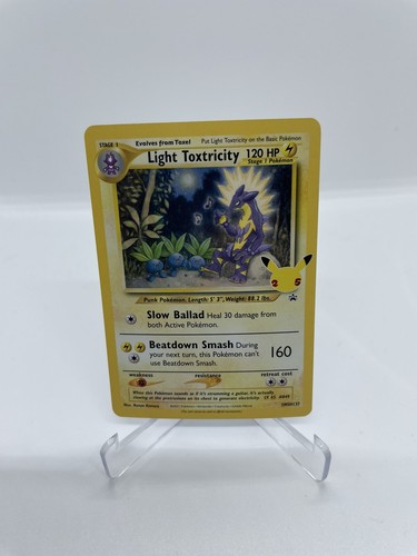 Light Toxtricity - SWSH137 - Holo Promo Sword & Shield Pokemon | eBay