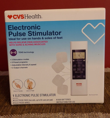 CVS Health Electronic Massager Pulse Muscle Stimulator Ideal for Hands ...