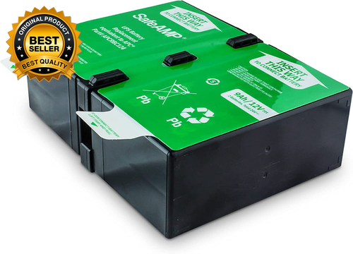 UPS 9Ah, 24VDC VRLA Battery Replacement APCRBC124 Compatible with APC ...