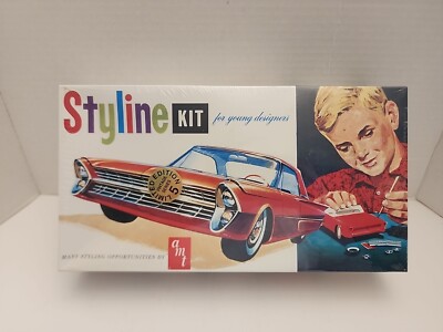 AMT Styline FORD GALAXIE Custom Car Limited Model Kit #8120 *FACTORY ...
