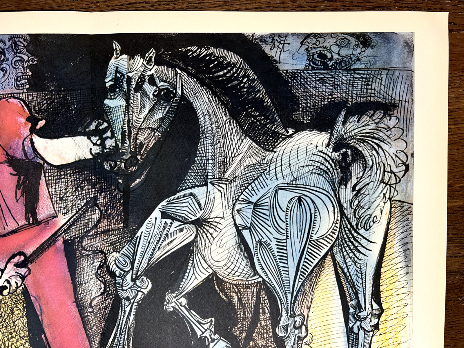 PABLO PICASSO Drawing 'Le cheval de cirque / The Circus Horse ...