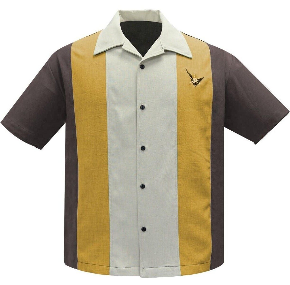 Steady Clothing Atomic Mad Men 1950's Bowling Rockabilly Shirt ST35309 ...