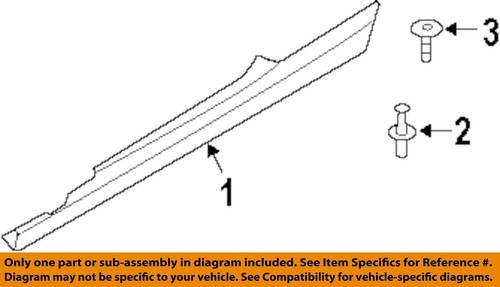 BMW OEM 08-13 128i Exterior-Rocker Molding Rivet 51111908077 | eBay