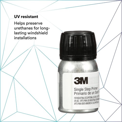3M Single Step Primer 08682 Black One-Part Urethane, UV Resistant 30 mL ...