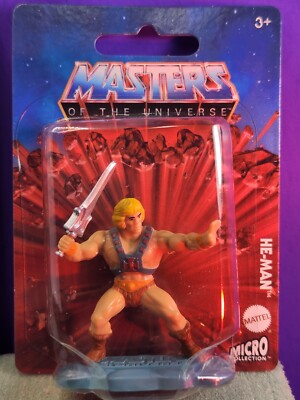 #1539 MASTER OF THE UNIVERSE MICRO MINI FIGURE (HE-MAN,) | eBay