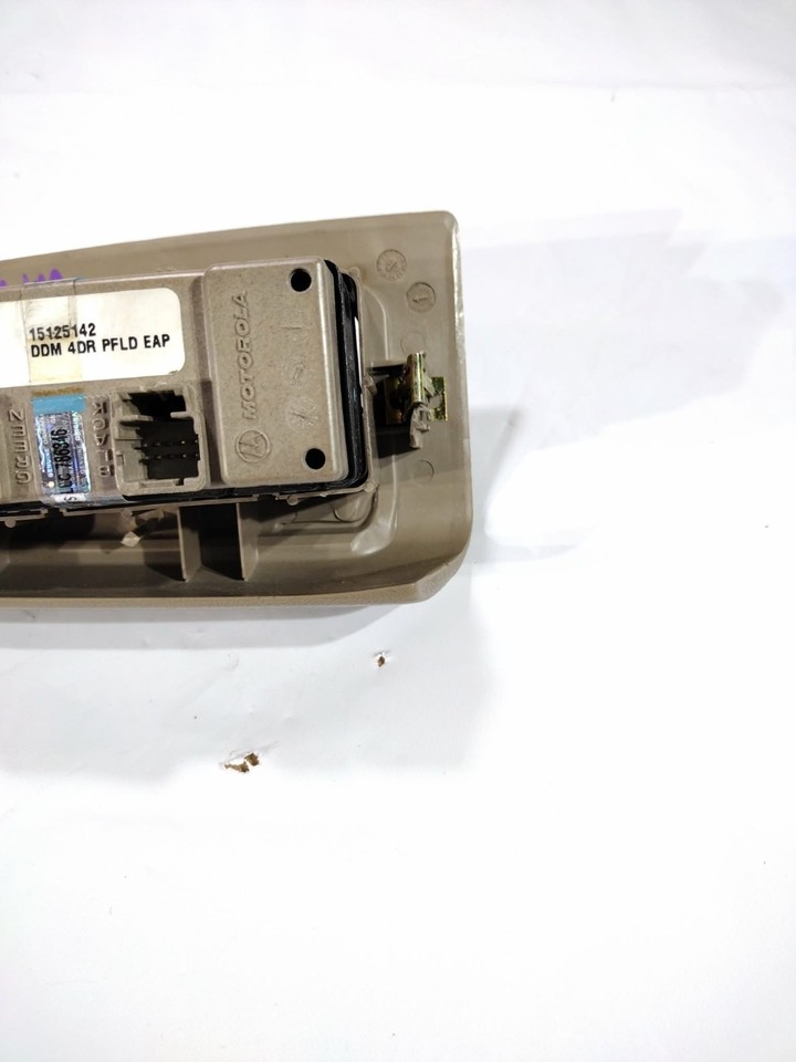 03-06 GMC Denali Escalade Master Window Control Switch Tan Grainwood ...