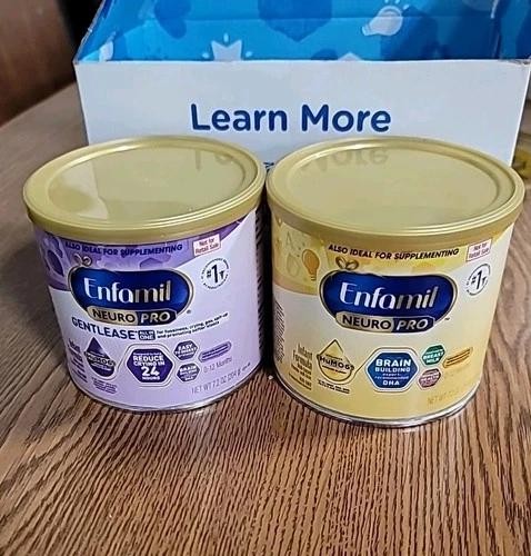 7.2oz Powder Enfomil Neuro Pro and NP Gentlease Set Exp 9/2025 ...