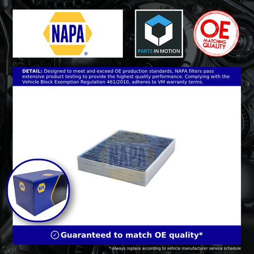 Pollen / Cabin Filter fits BMW 335D 3.0D 2013 on N57D30B NAPA ...