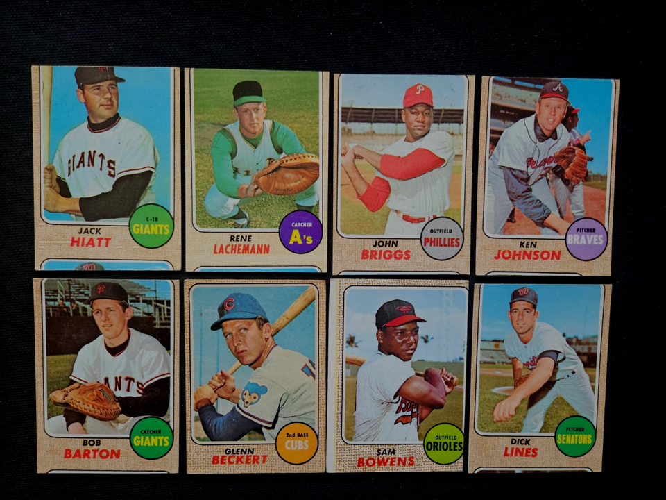 1960's 1970's Topps EXTREME MISCUT Baseball Lot 65 Rose Carlton Brett ...