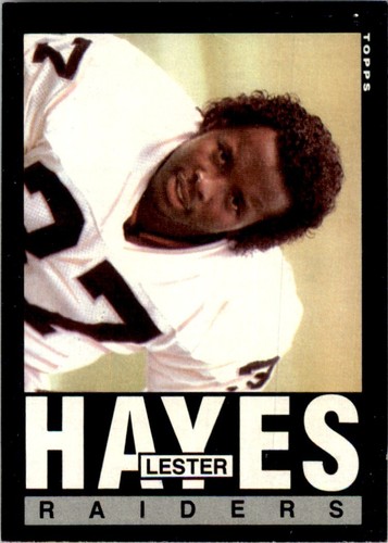 1985 TOPPS LESTER HAYES LOS ANGELES RAIDERS #289 | eBay