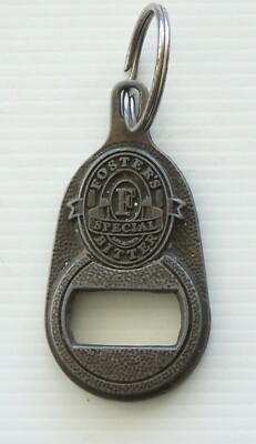 VINTAGE CUB FOSTER'S SPECIAL BITTER LIGHT BEER SOUVENIR PROMO KEY CHAIN ...