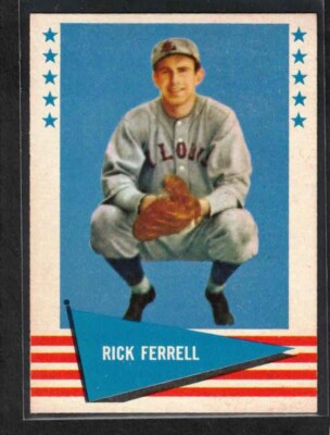 1961 Fleer Baseball Greats #105, Rick Ferrell, EXMT | eBay