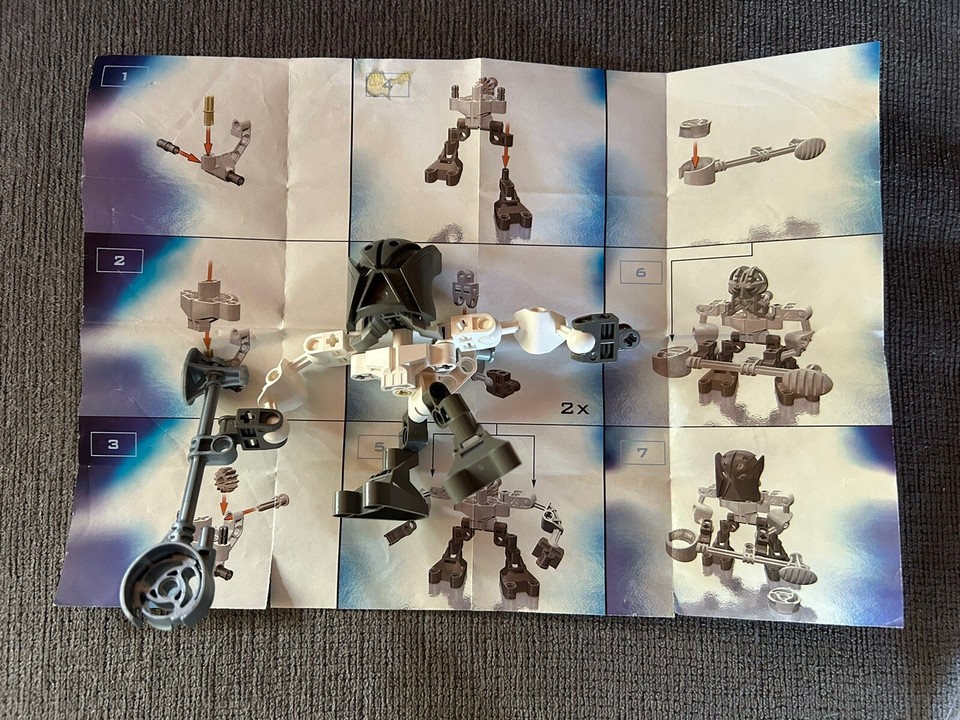 LEGO Bionicle Matoran 8581 Kopeke Complete | eBay