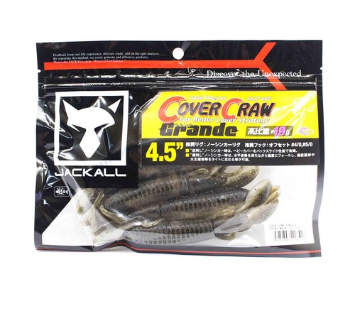 Jackall Soft Lure Cover Craw Grande 4.5 Inches Green Pumpkin Pearl ...