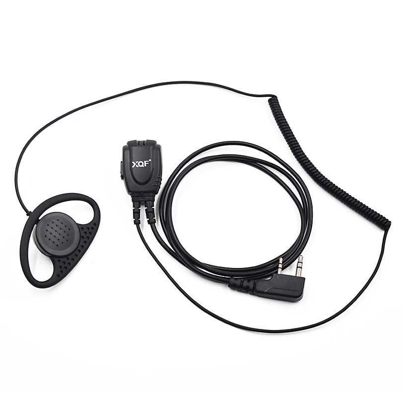 FBI Earloop Earpiece Mic Headset for Wouxun KG-UVD1P KG-UV6D KG-UV8D KG ...