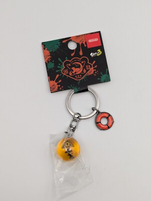 NNEW Key Chain Golden Egg SALMON RUN Splatoon 3 Nintendo TOKYO/OSAKA ...