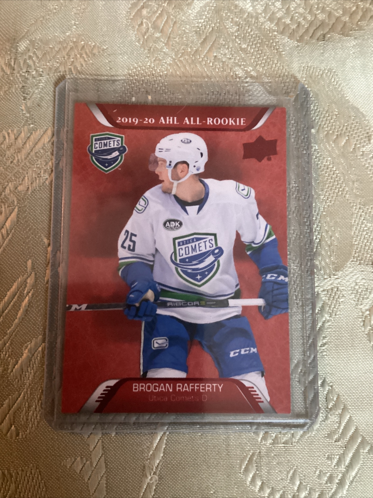 2020-21 Upper Deck AHL - All-Rookie Team Brogan Rafferty #205 Red for ...