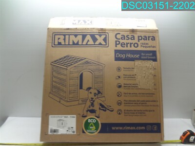 Rimax Taupe Dog House for Small Breeds 7705152115826 | eBay
